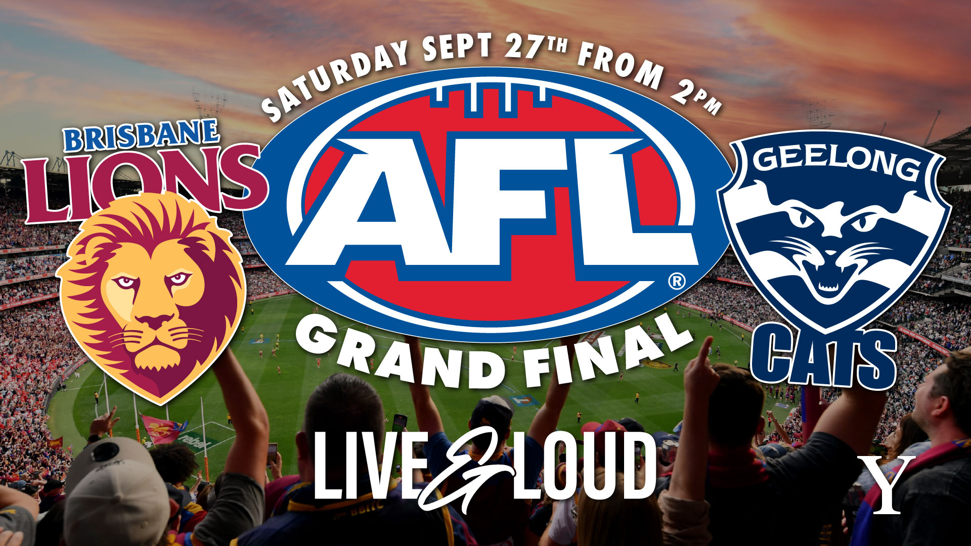AFL Grand Final - Lions vs Cats - The Yarrabilba Hotel